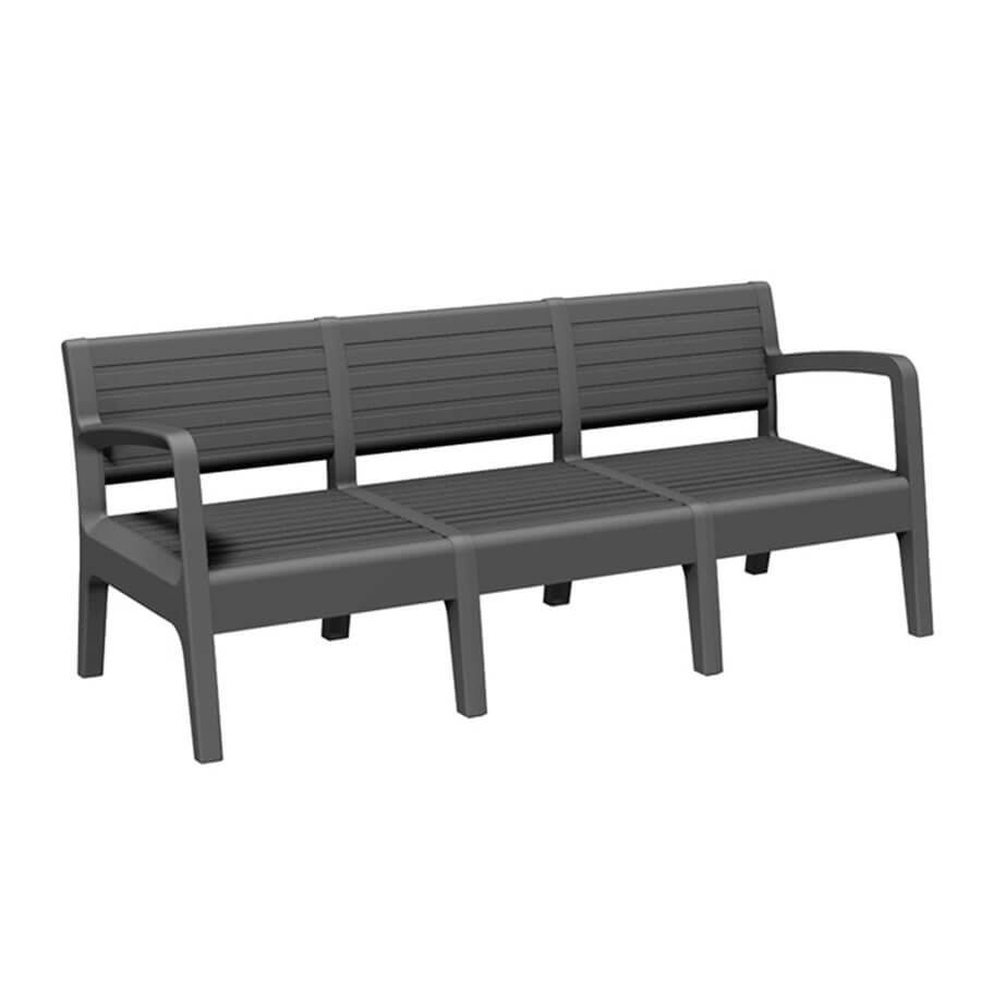 Miami Recycled Plastic Bench | Contemporary Design – Tienda Online de ...